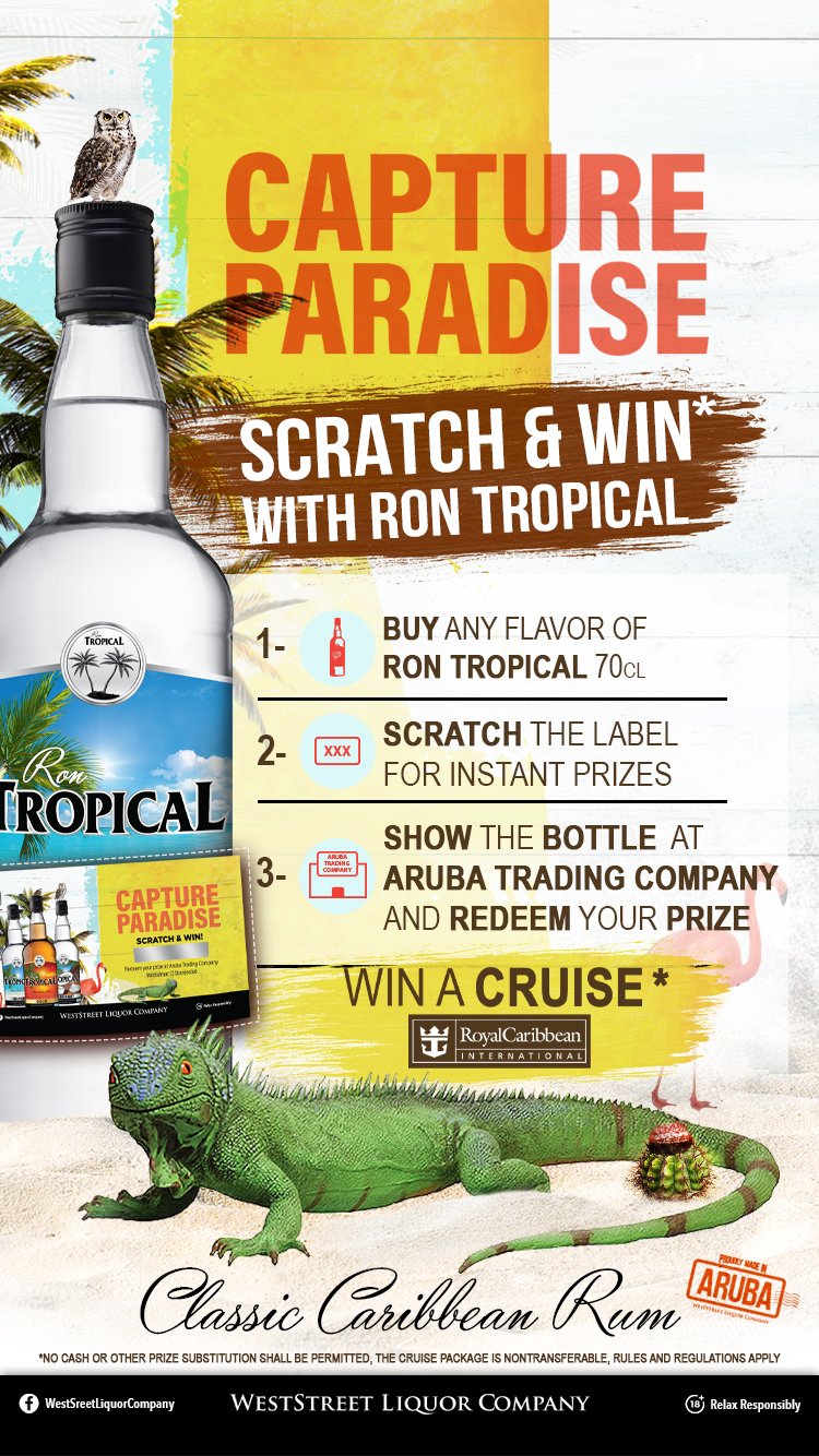 CAPTURE PARADISE with Ron Tropical - Aruba Trading Company